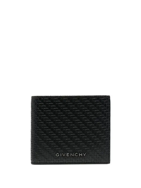 Givenchy Textured Leather Folding Wallet