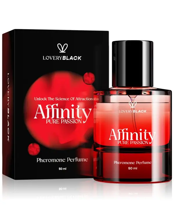 LOVERY Black Affinity Pure Passion Pheromone Perfume