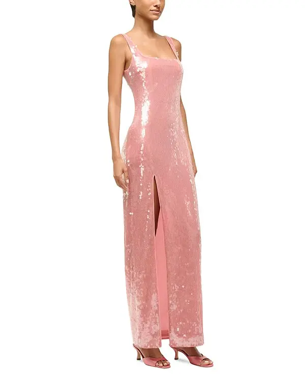 Staud Le Sable Sequin Maxi Dress - Sienna