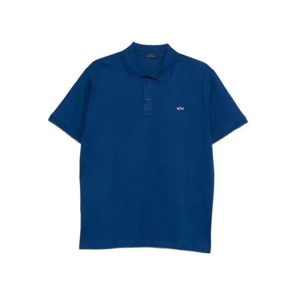 Paul & Shark Cotton Polo Shirt - Blue