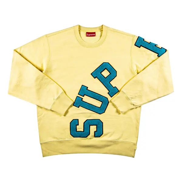 Supreme Big Arc Crewneck - Yellow
