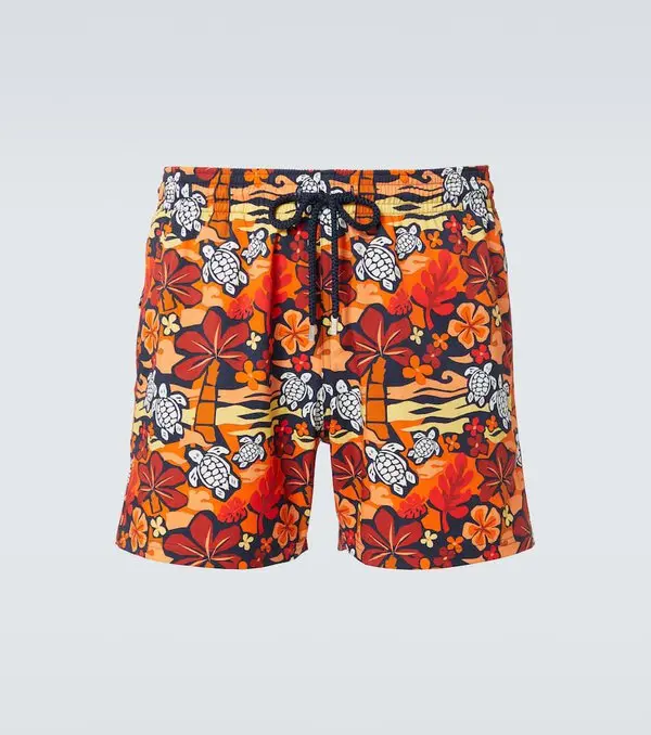 Vilebrequin Printed Swim Trunks - Multicoloured