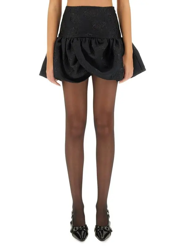 Remain Birger Christensen Mini Jacquard Skirt