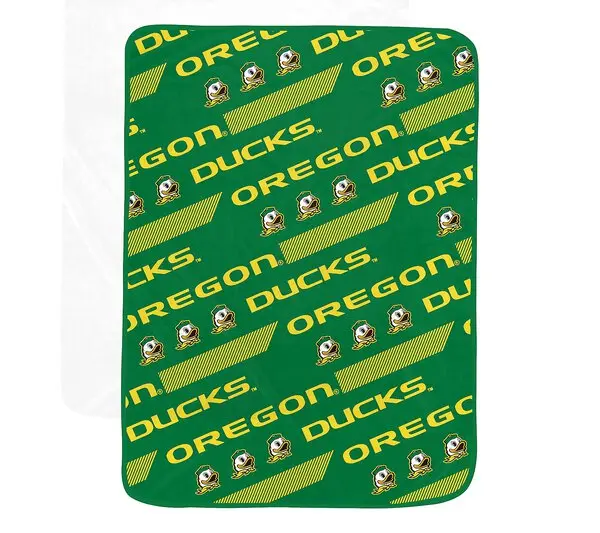 PEGASUS SPORTS Ncaa Slanted Half Wordmark Ultra Soft Blanket