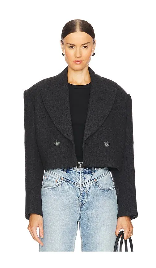 GRLFRND X Emily Gemma The Short Coat