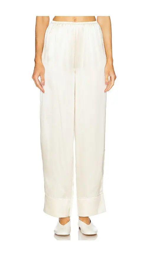 L'academie By Marianna Tay Silk Pajama Pant