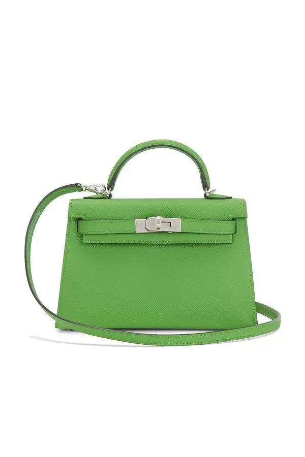 Hermès Epsom Kelly 20 Handbag - Vert Yucca