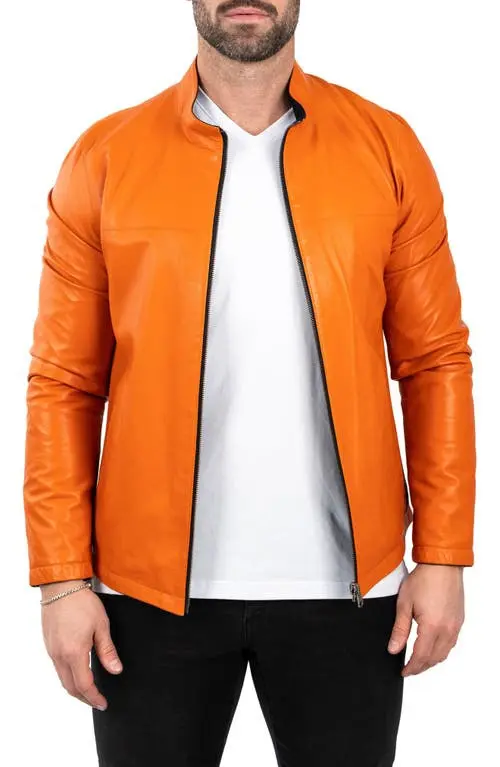 MACEOO Reversible Leather Jacket