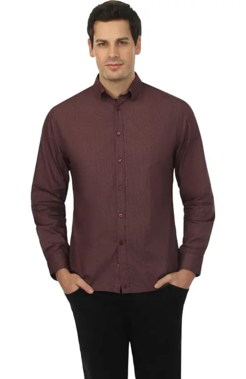VUSTRA Maple Grove Print Button-down Shirt