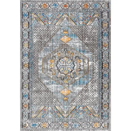JONATHAN Y Izmit Geometric Vintage Medallion Area Rug