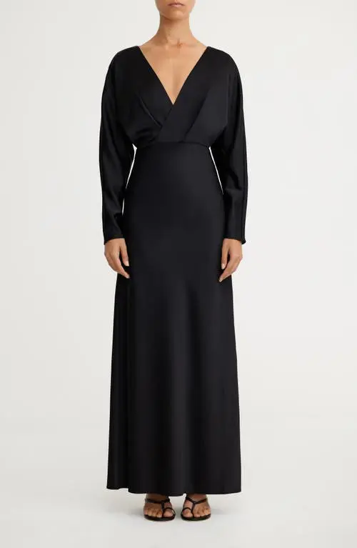 Significant Other Lucile Long Sleeve Gown - Black