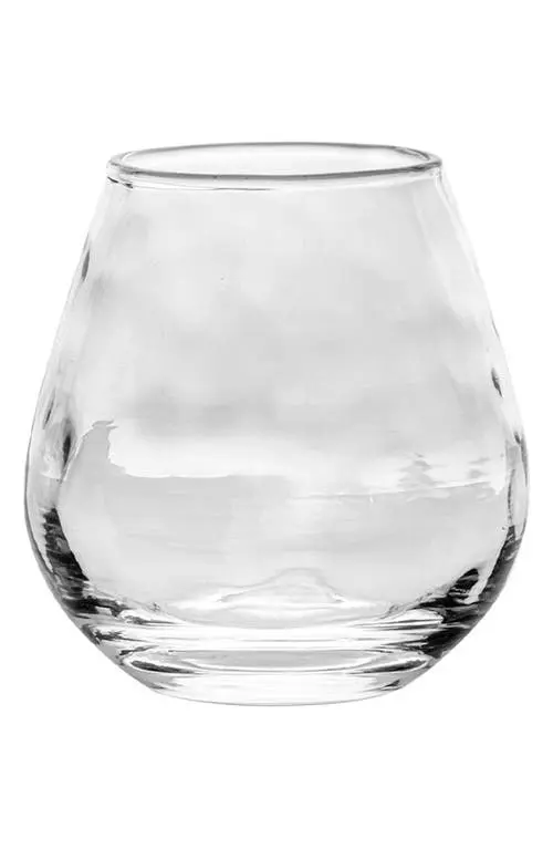 JULISKA Puro Stemless Red Wine Glass - Clear