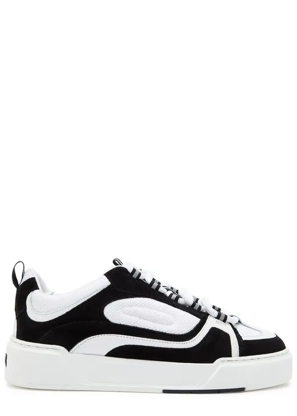 CLEENS Essential Panelled Sneakers - Black