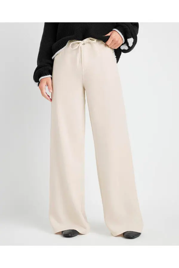 Splendid Lounge Denim Pant - Neutral