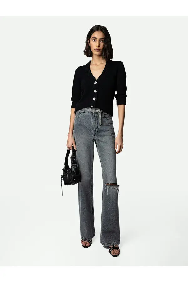 Zadig&Voltaire Betsy Cashmere Cardigan - Black
