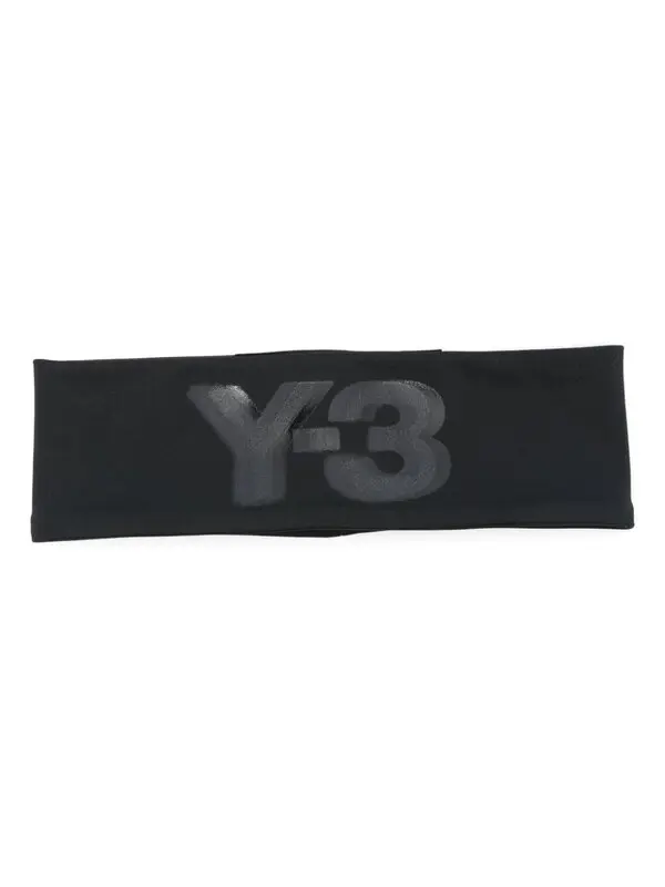 帽子 Y-3 HEADBAND BLACK Y-3 Black Patch Headband Y-3