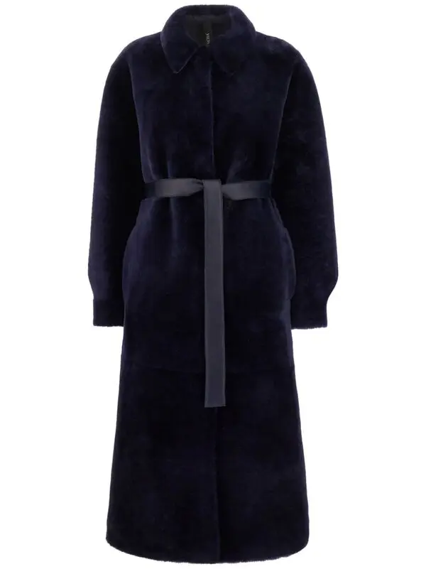 BLANCHA Shearling Reversible Coat