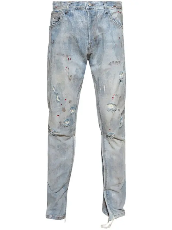 RRR123 Painted Denim Jeans