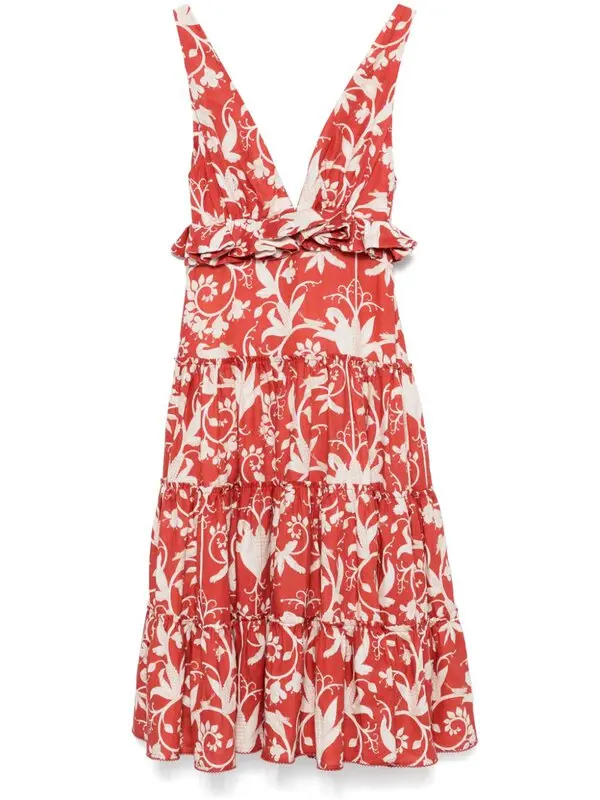 Agua Bendita Lago Maiz Midi Dress