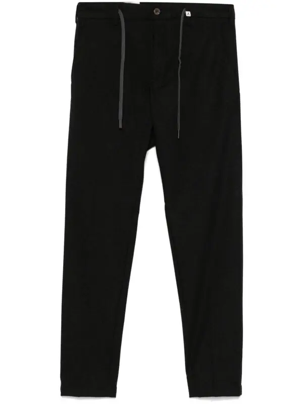 MYTHS Flannel Trousers - Black