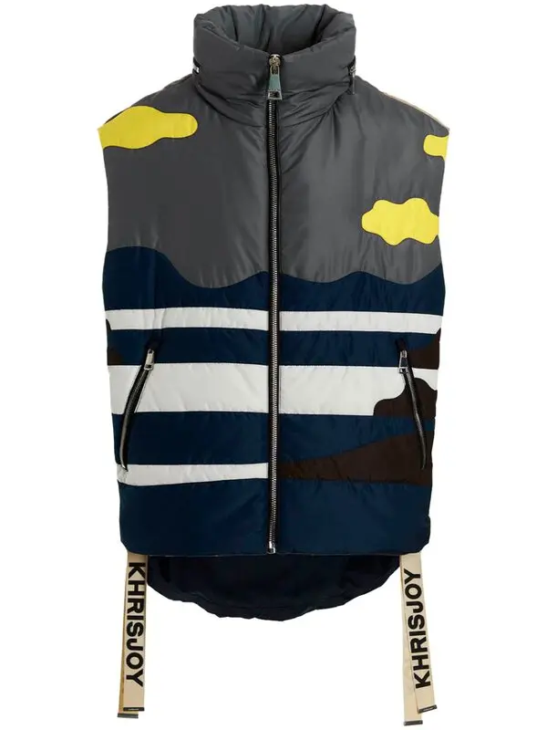 Khrisjoy Cactus Padded Gilet - Grey