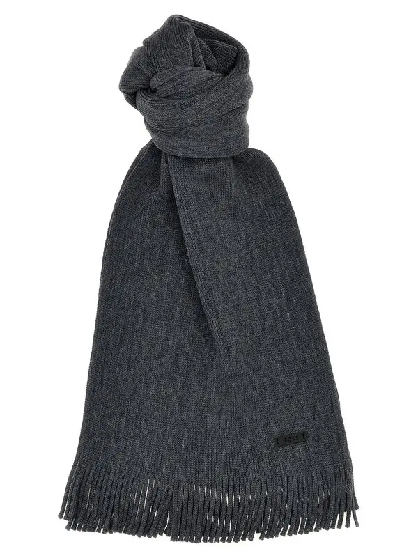 Hugo Boss Albas' Scarf - Gray