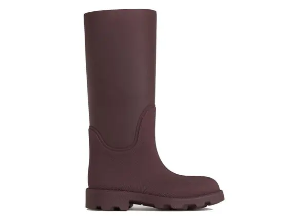 Burberry Marsh Rain High Boots - Burgundy