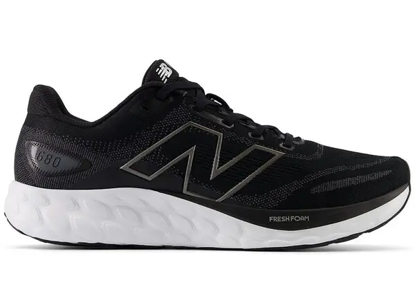 NEW BALANCE Fresh Foam 680v8 Metallic Sneakers - Black/magnet/black Metallic