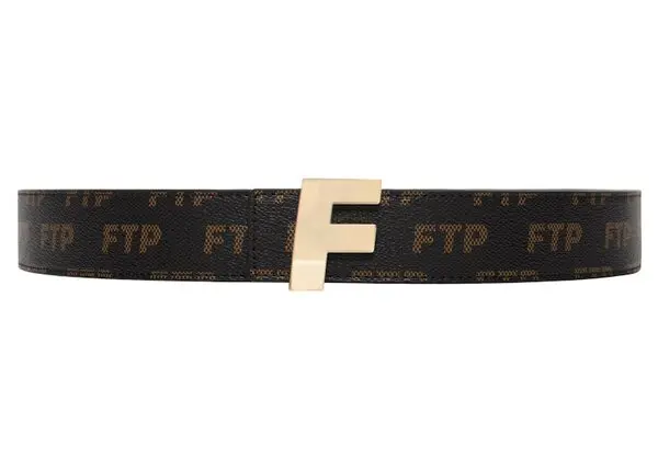 FTP Logo Belt - Brown