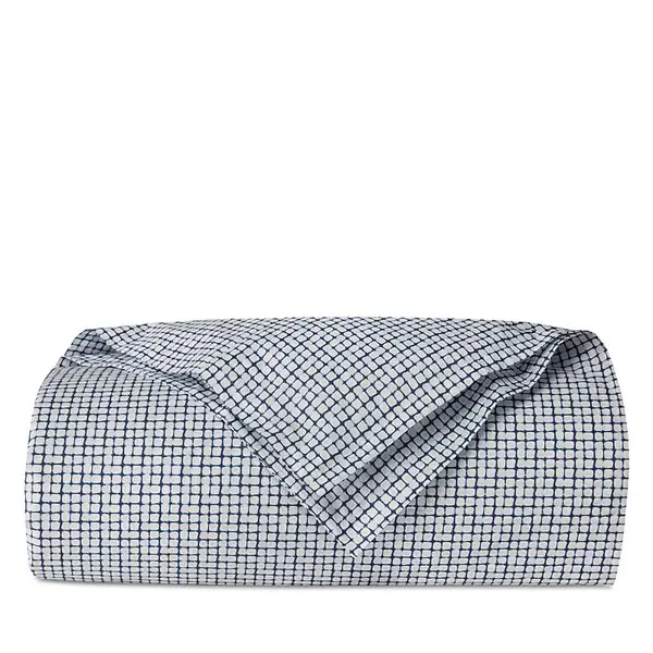 SFERRA Caselle Duvet Cover, Twin - Navy