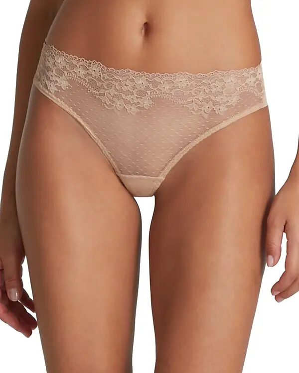Commando Double Take Thong - Beige