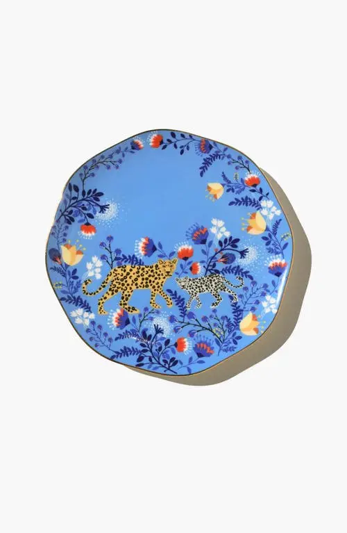 JESSIE ZHAO NEW YORK Amazon Rainforest Bone China Dessert Plate