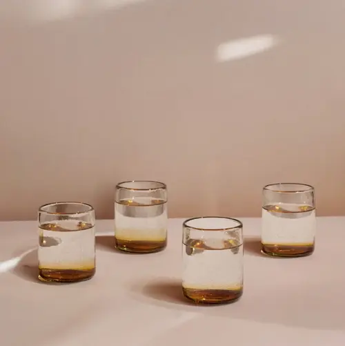 MESO GOODS Sofia Ombre Effect Glassset Of 4