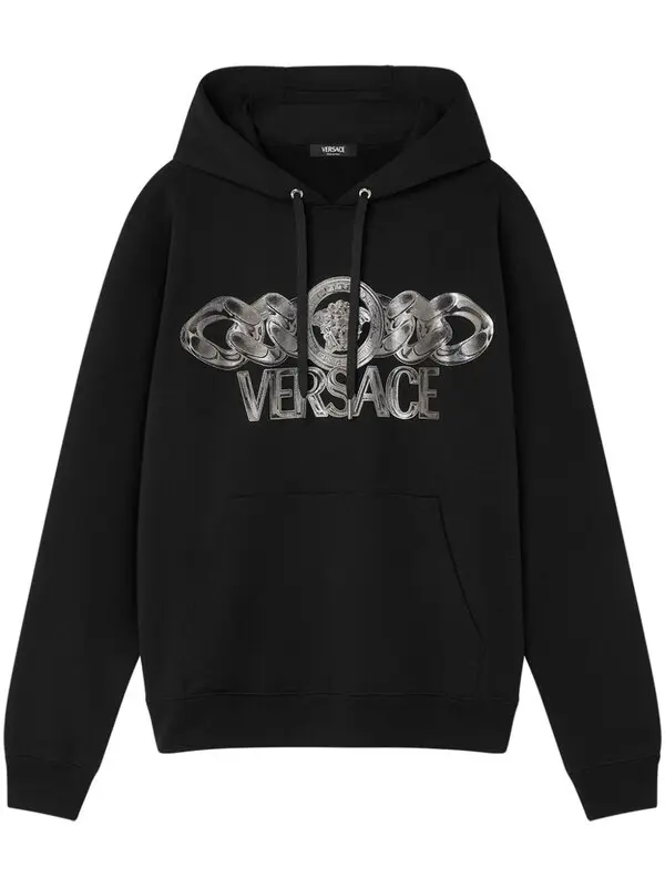 Versace Medusa Chain Hoodie