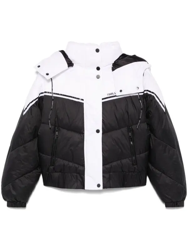 Karl Lagerfeld Colorblock Padded Jacket