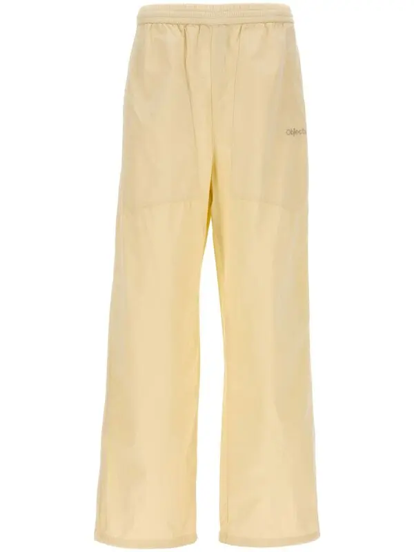 OBJECTS IV LIFE Drawcord Overpant Trousers - Neutrals