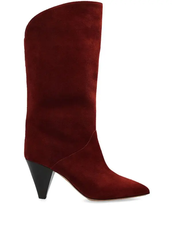 Isabel Marant 85mm Lirina Boots - Red