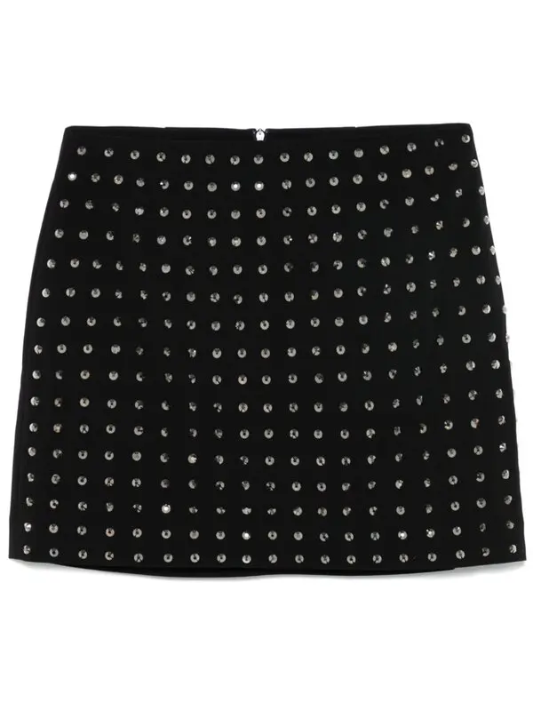 Karl Lagerfeld Rhinestone Mini Skirt
