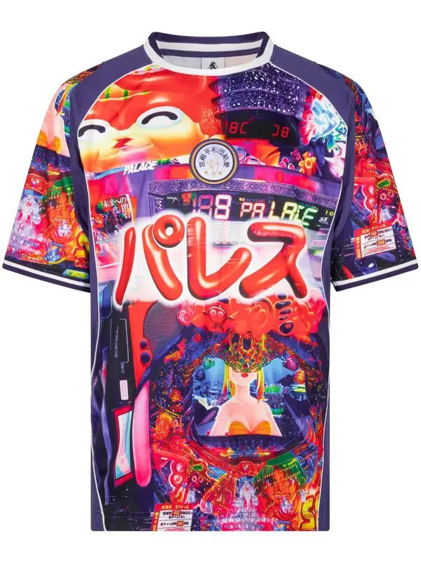 PALACE Pachinko Neon T-shirt - Purple