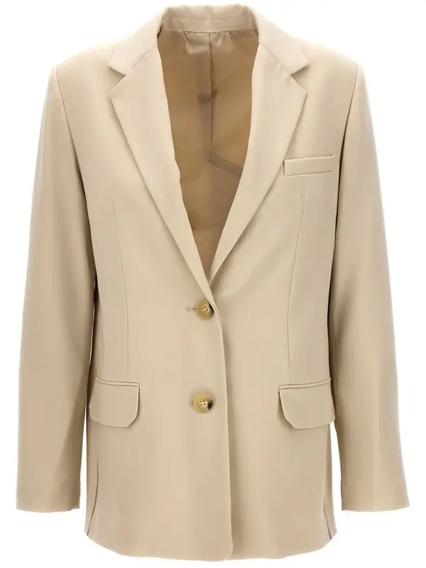 Helmut Lang Single-breasted Blazer - Brown
