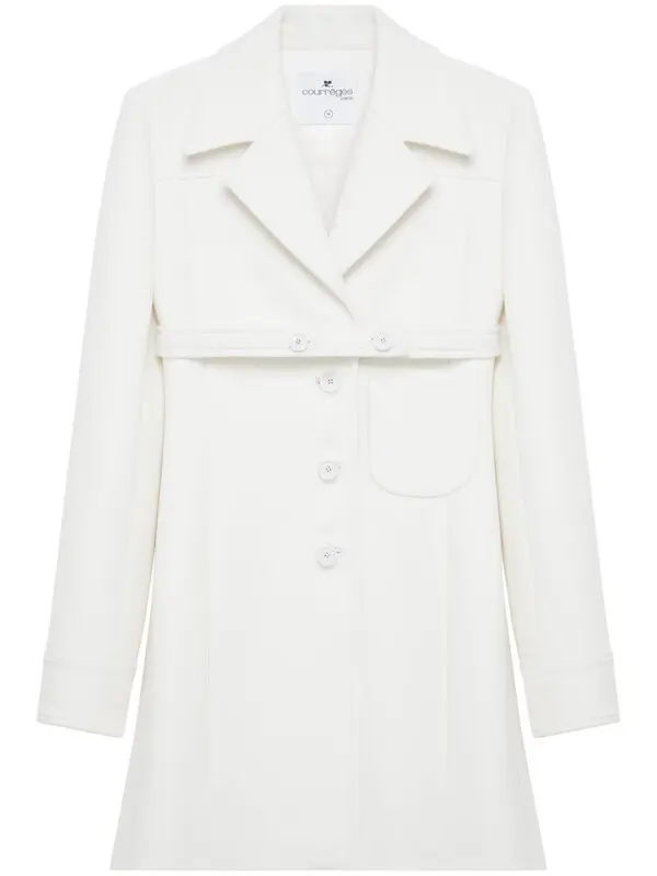 COURREGES Belted Coat