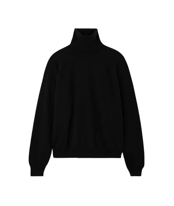 Saint Laurent Cashmere Turtleneck Sweater - Black