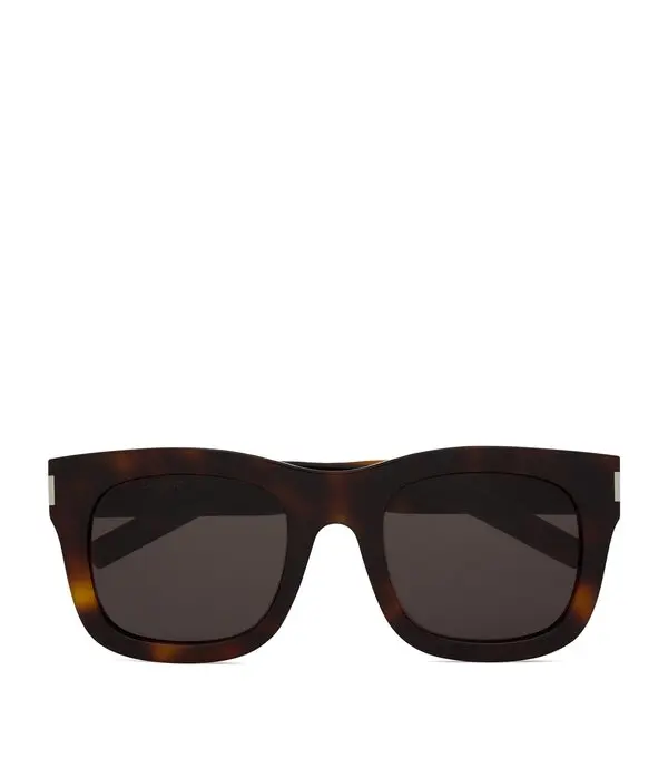 Saint Laurent Tortoiseshell Monceau Sunglasses - Brown