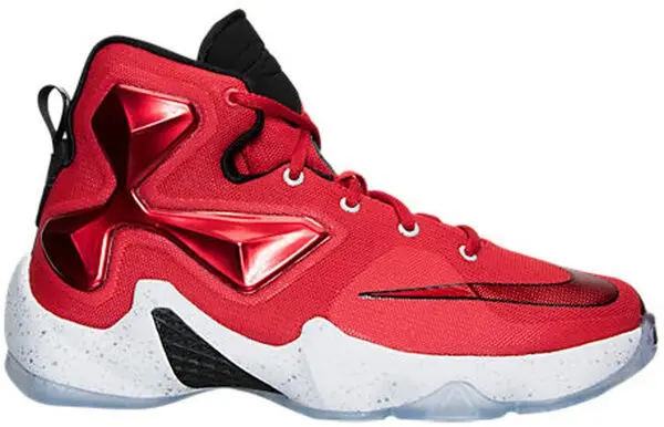 Nike Lebron 13 Away Sneakers - University Red/white/black