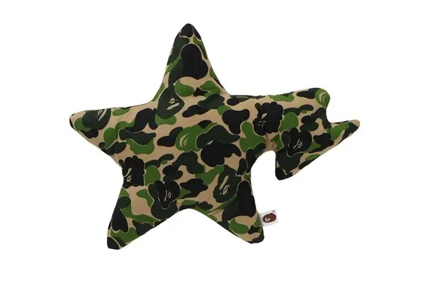BAPE Abc Camo Sta Cushion - Green
