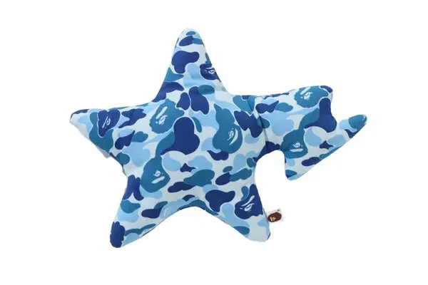 BAPE Abc Camo Sta Cushion - Blue