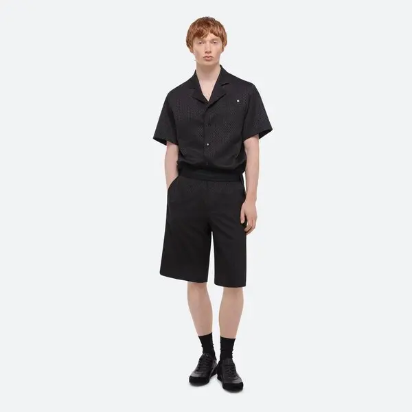 Helmut Lang Jacquard Car Shorts