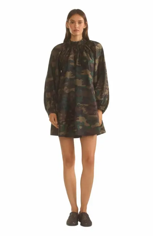 Cynthia Rowley Fuzzy Wool Trench Coat - Black