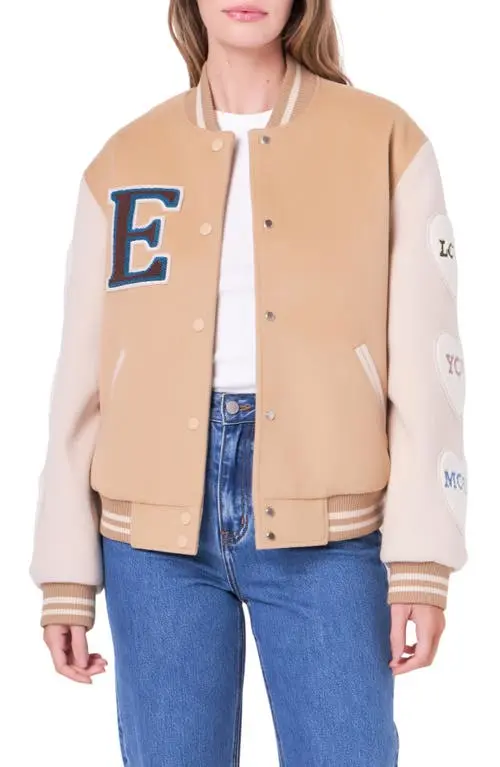 English Factory Love Varsity Jacket