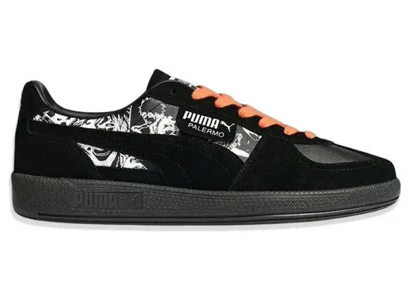 PUMA Palermo Bleach Ichigo Kurosakiin Sneakers - Black/orange